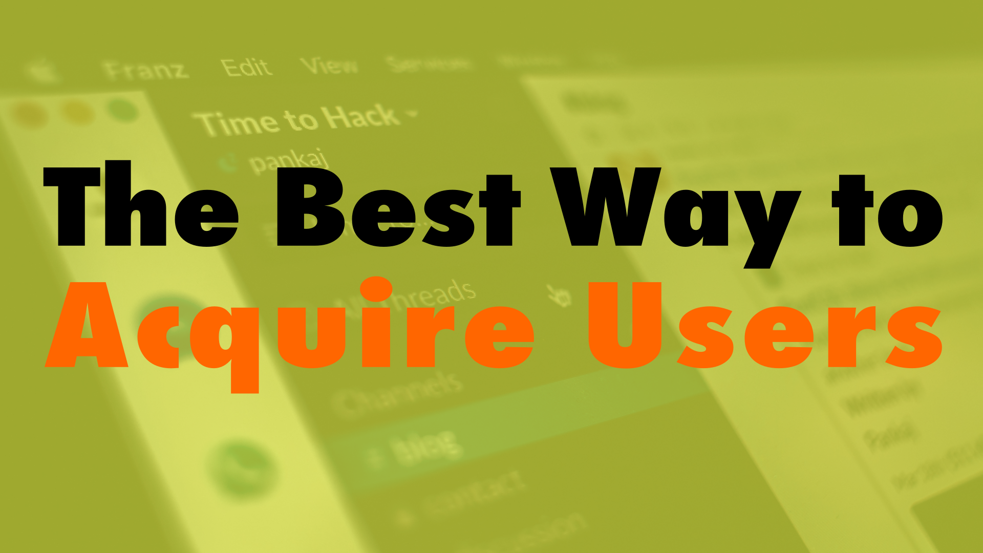 The Best Way to Acquire Users | EP 816 - WP The Podcast